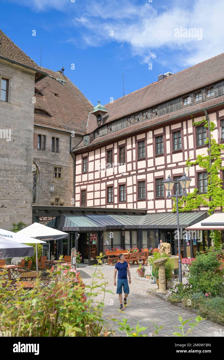 Burg und Schloss Colmberg, Bayern, Deutschland Stock Photo - Alamy