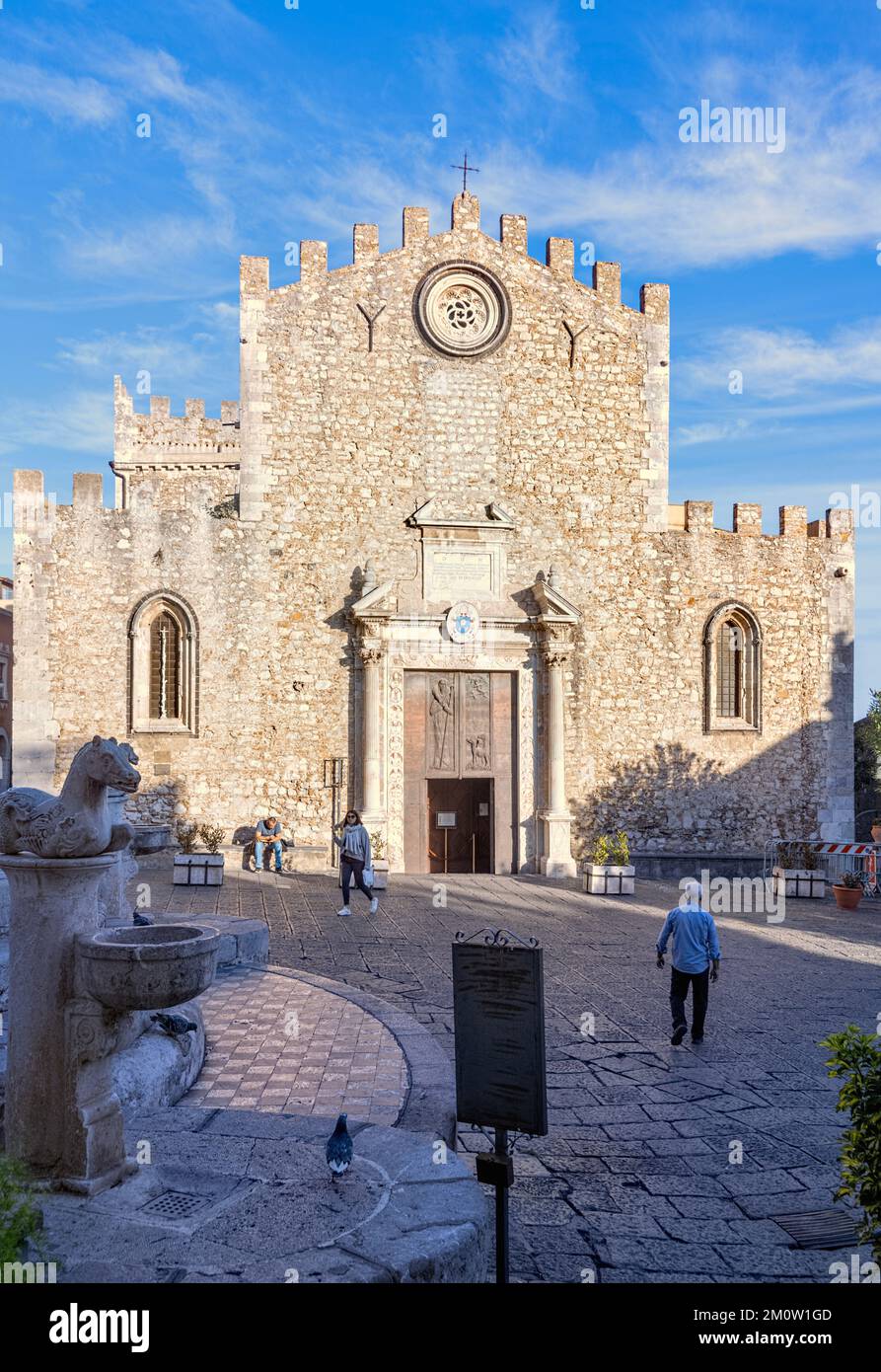 Corvaja Palace, Palazzo Corvaja Taormina, Sicily, Italy Stock Photo - Alamy