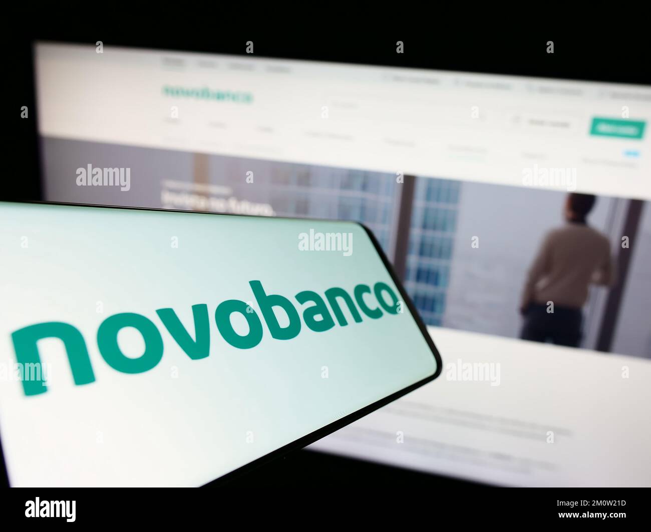Novobanco logo hi-res stock photography and images - Alamy