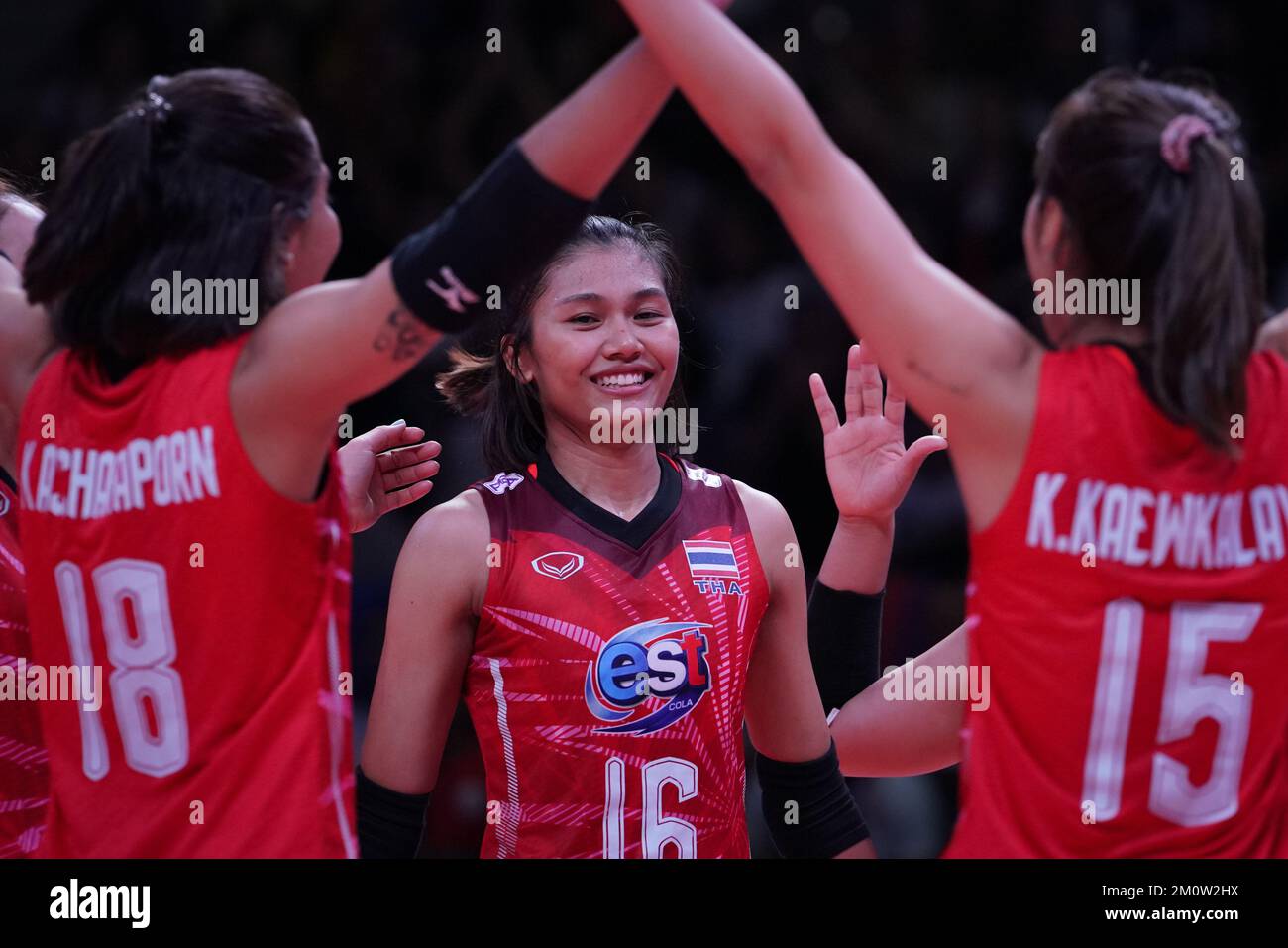 ANKARA, TURKIYE - JUNE 05, 2022: Kokram Pimpichaya in Thailand vs China ...