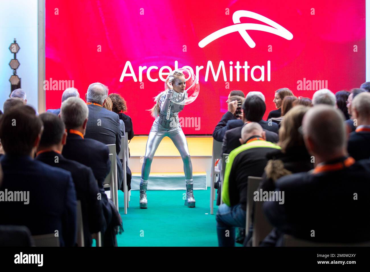 Illustration picture shows the inauguration of Steelanol, the new ...
