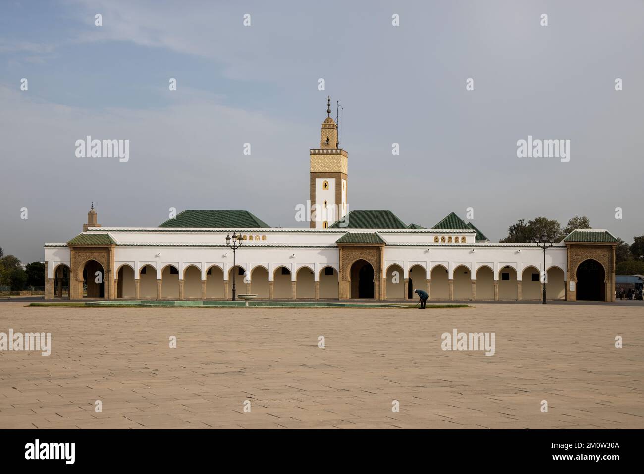 mosque outside the royal palace or dar al-makhzen also houses many ...