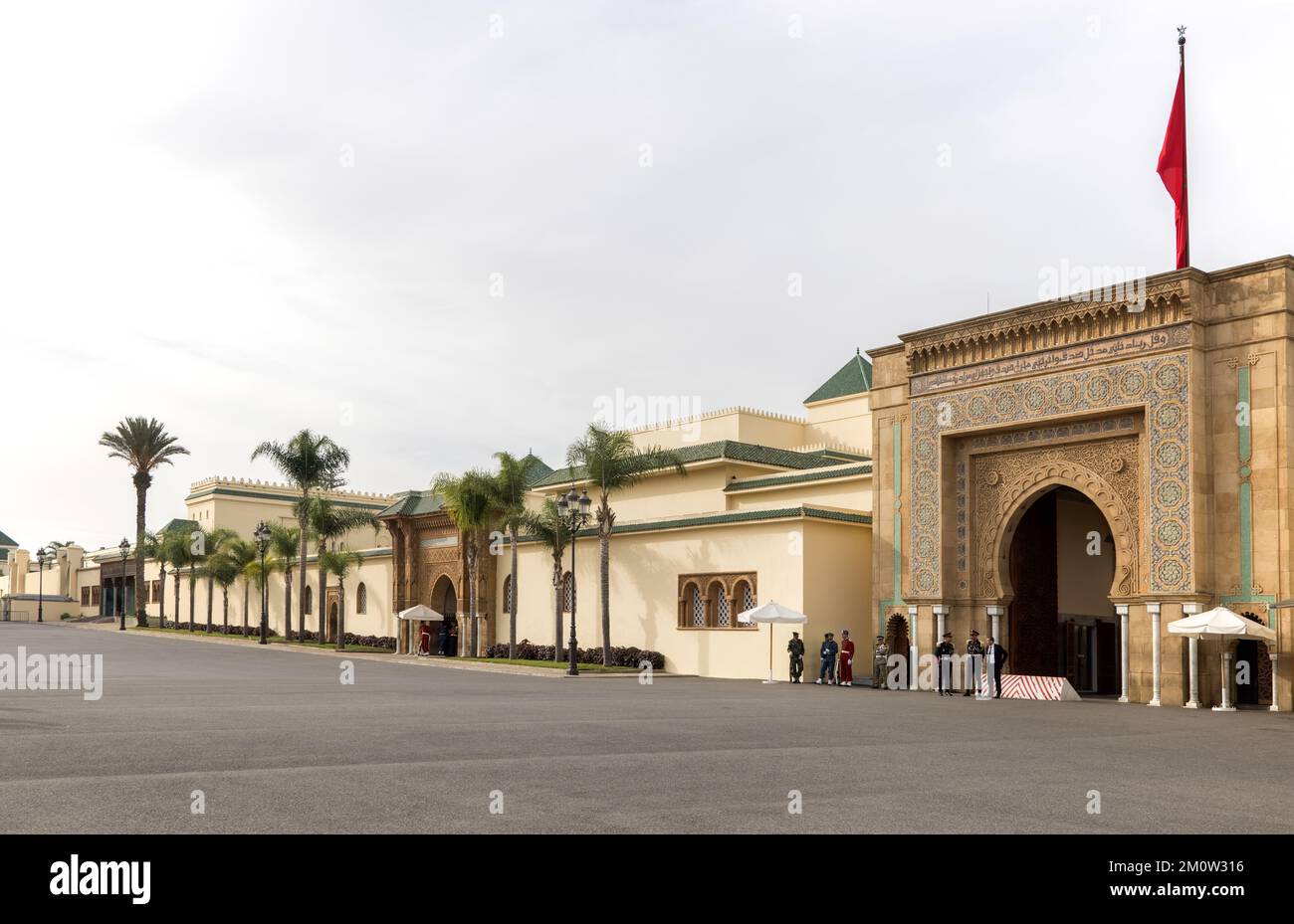 the royal palace or dar al-makhzen also houses many government ...