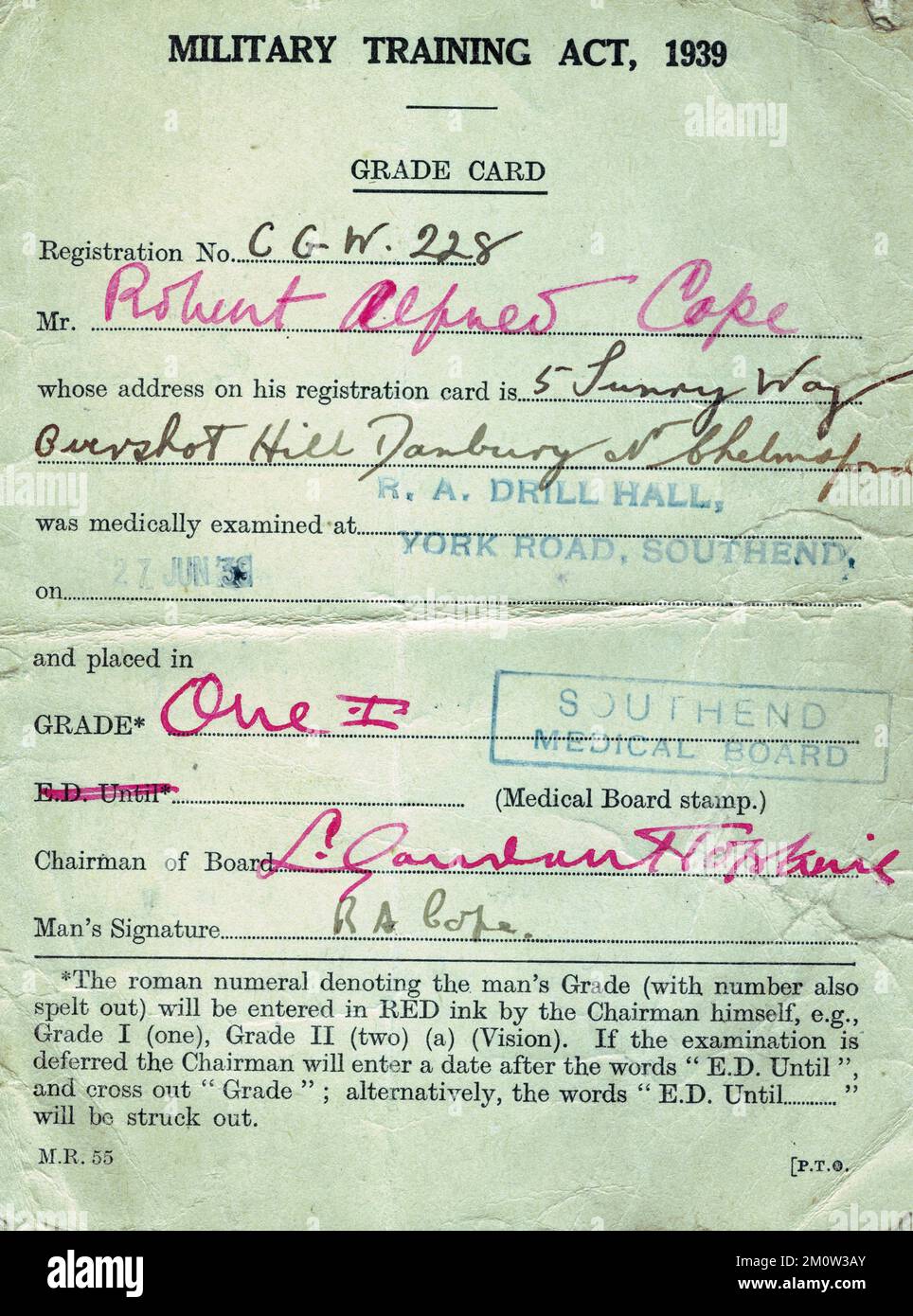 Training for military service hi-res stock photography and images - Alamy