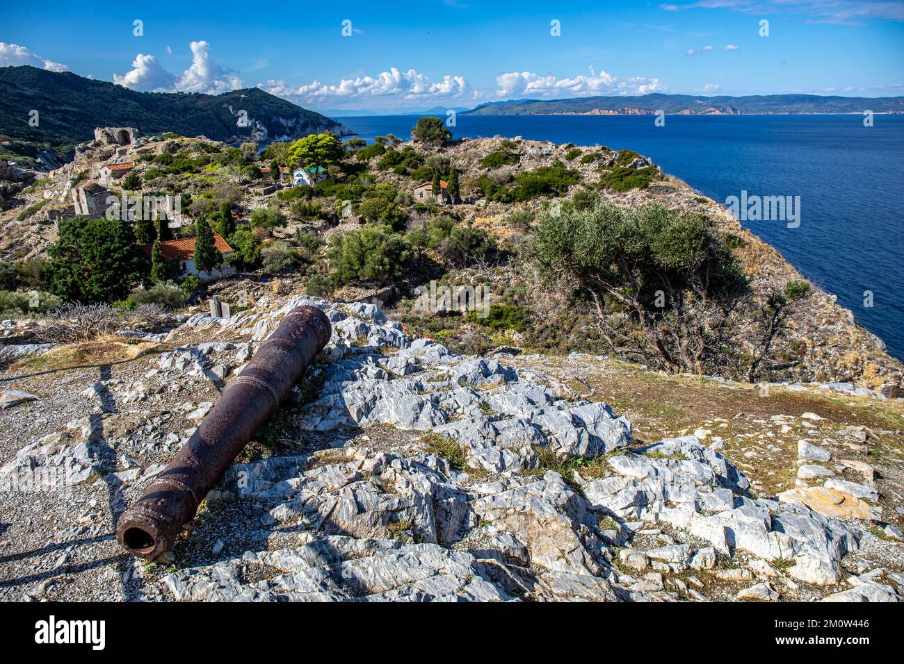 Beautiful sites of Skiathos island, Greece Stock Photo - Alamy