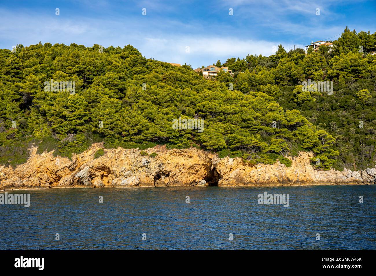 Beautiful sites of Skiathos island, Greece Stock Photo - Alamy