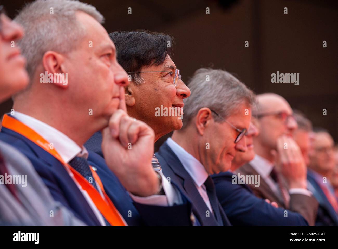 ArcelorMittal CEO Lakshmi Mittal pictured during the inauguration of ...