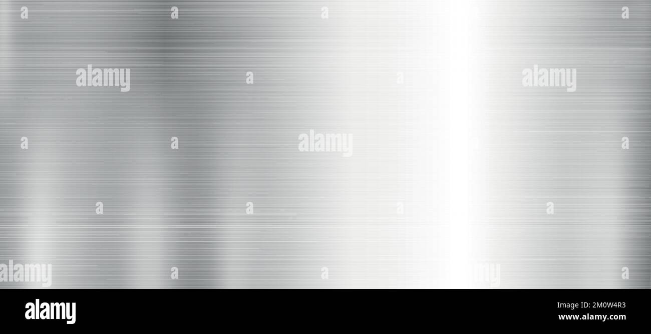 Silver texture, aluminum web background template - Vector illustration ...