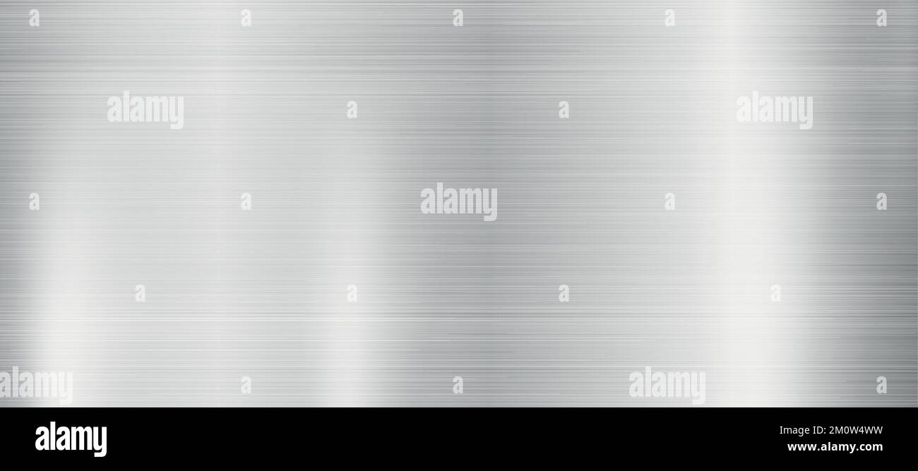 Silver texture, aluminum web background template - Vector illustration ...