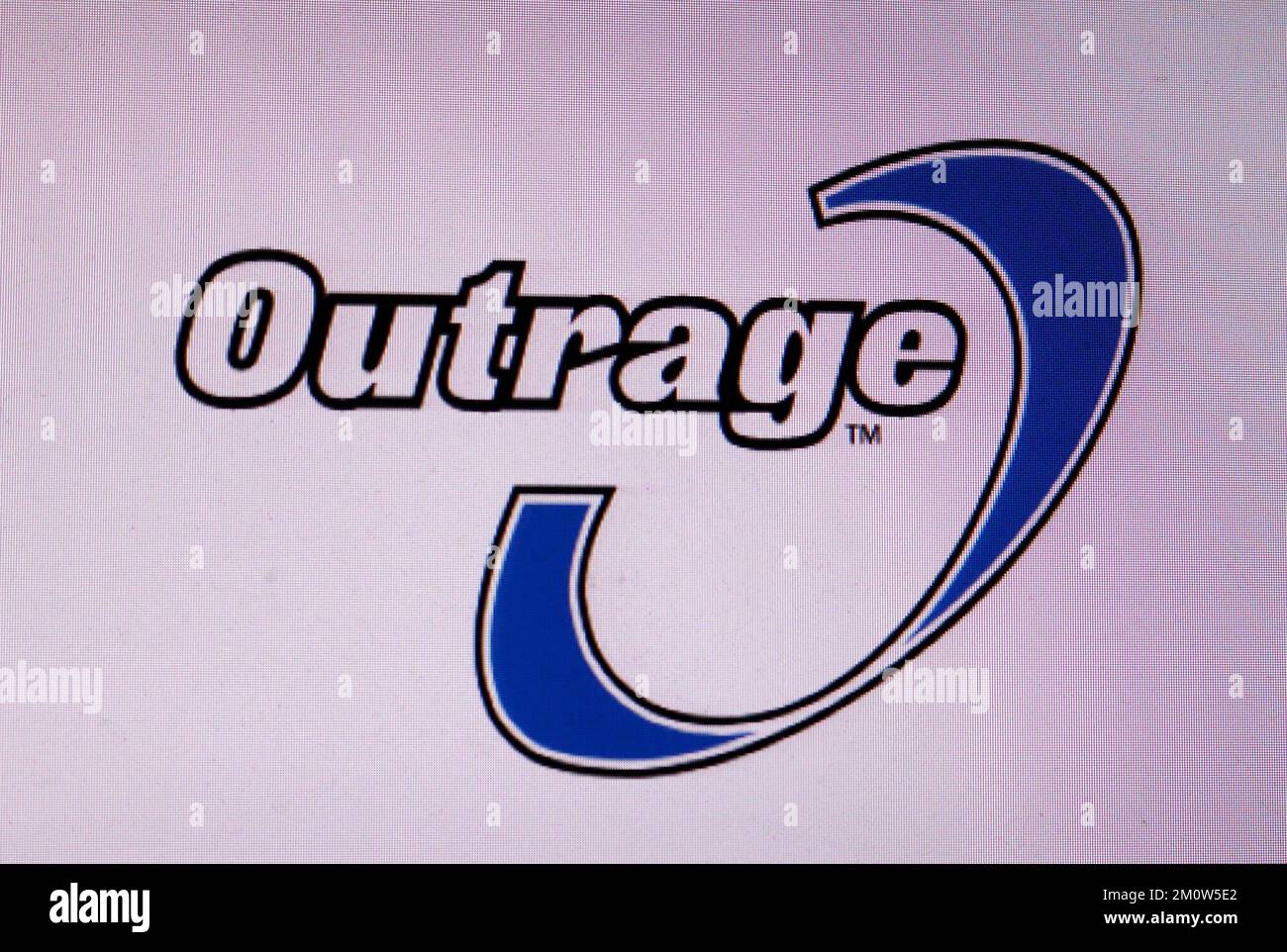 Logo/ Markenname/ brand name: Outrage, Berlin (nur fuer redaktionelle ...