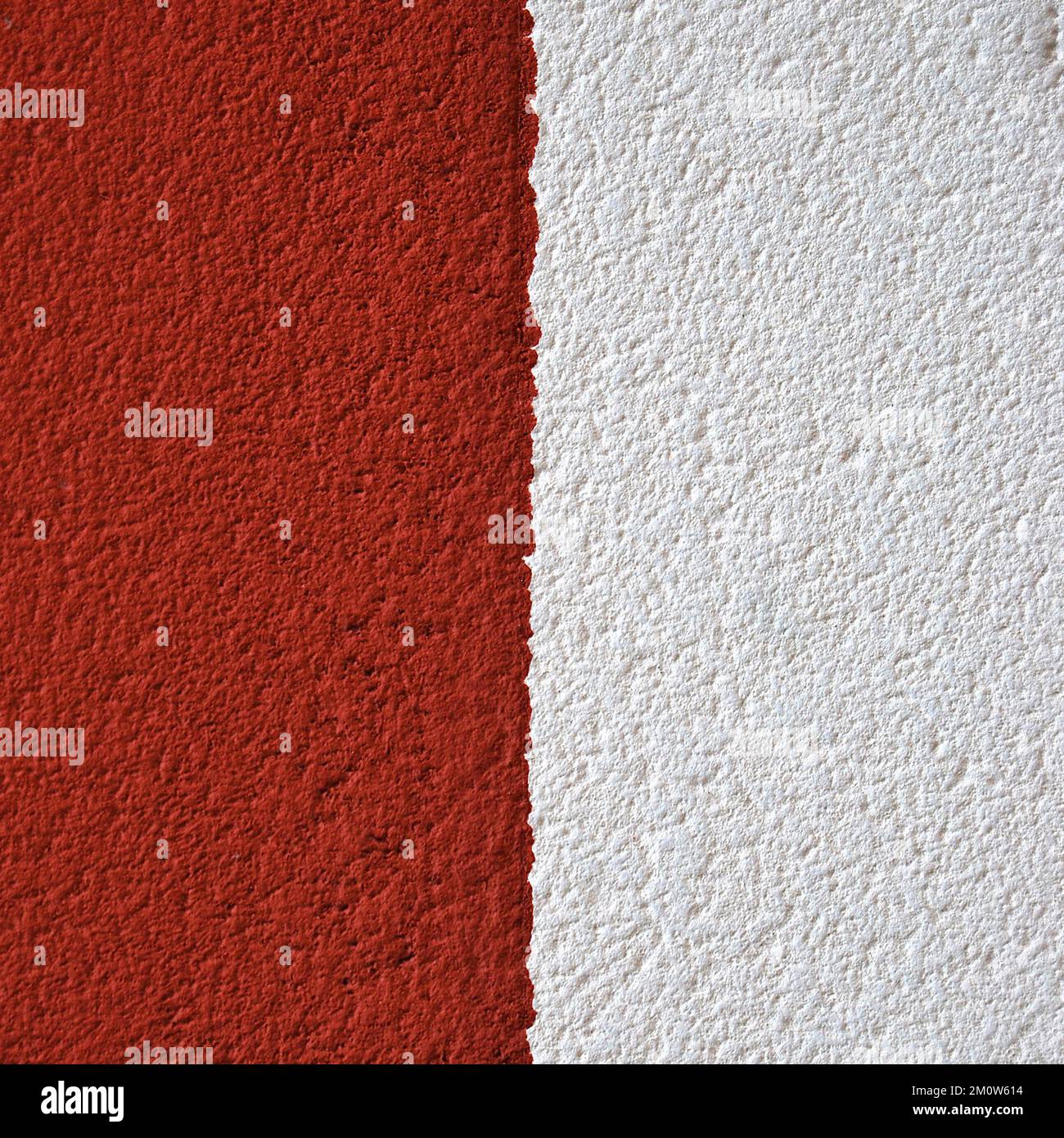 Red and white colored wall texture with rough surface, two color rough ...