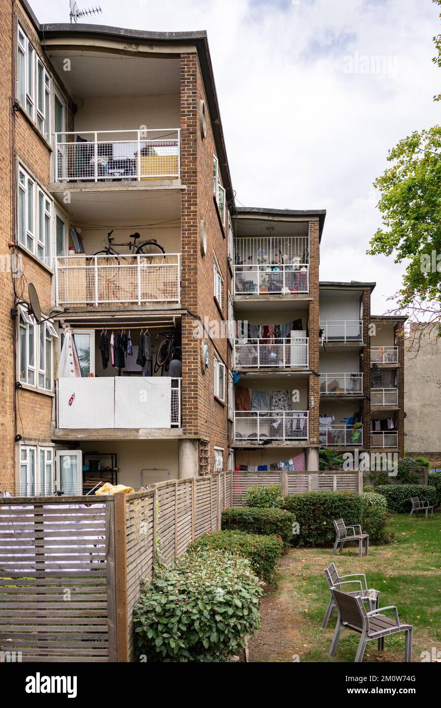 Urban environment with council housing Stock Photo - Alamy