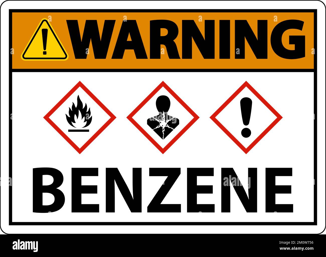 Benzene warning sign hi-res stock photography and images - Alamy