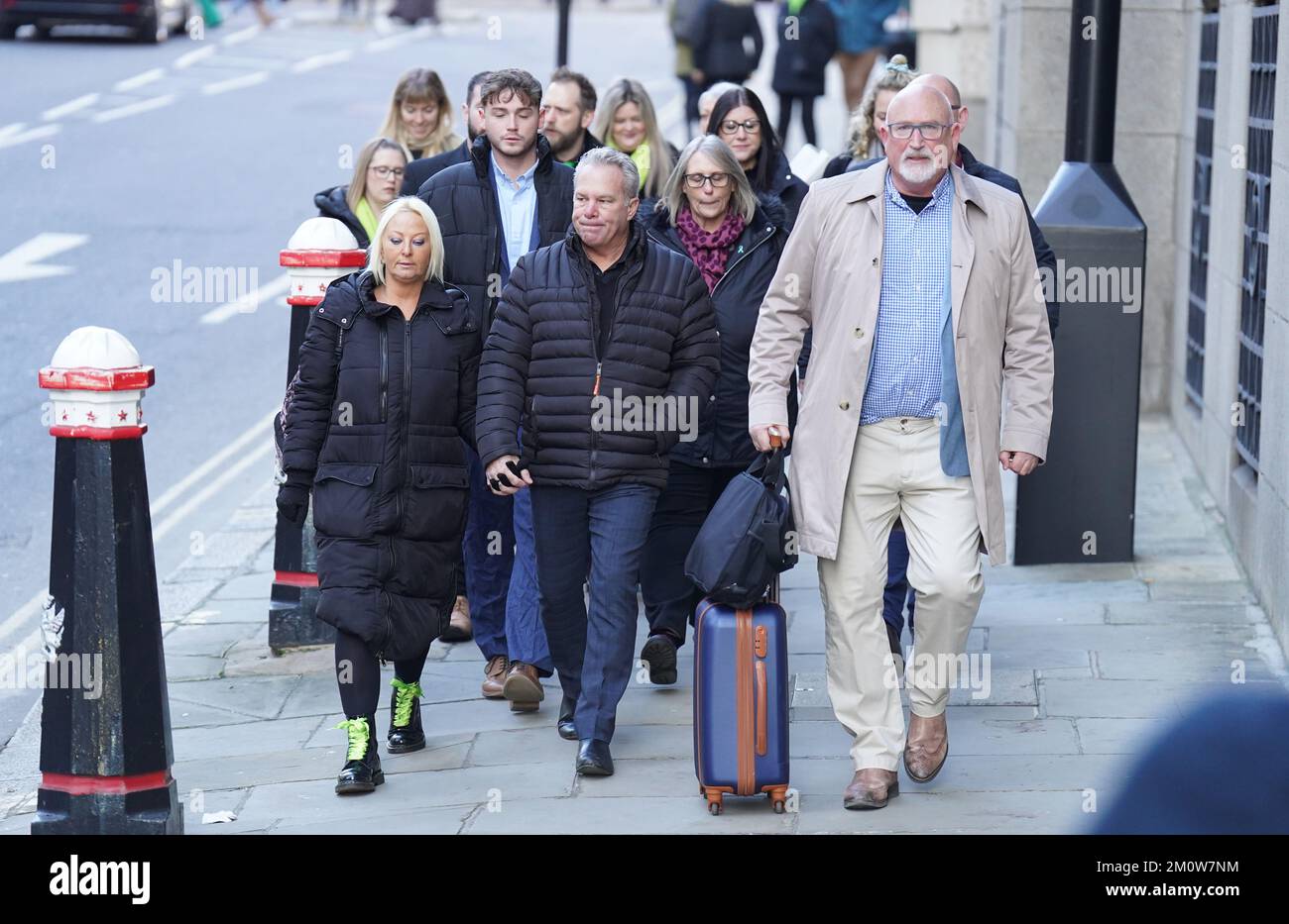 The family of Harry Dunn mother Charlotte Charles (front left ...