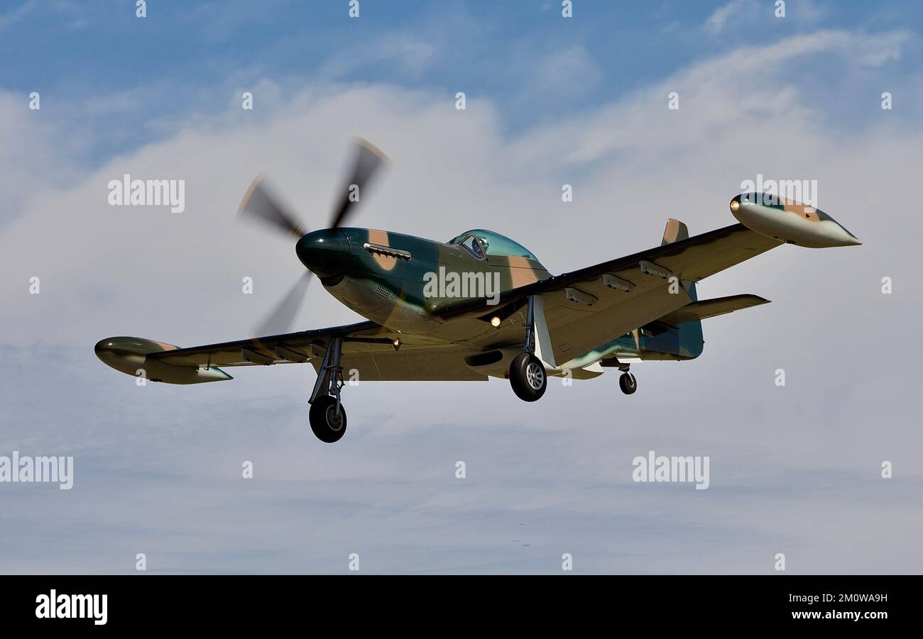 North American P51 Cavalier Mustang Stock Photo - Alamy