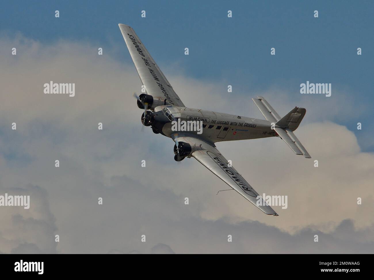 Junker JU52 German aircraft Stock Photo - Alamy