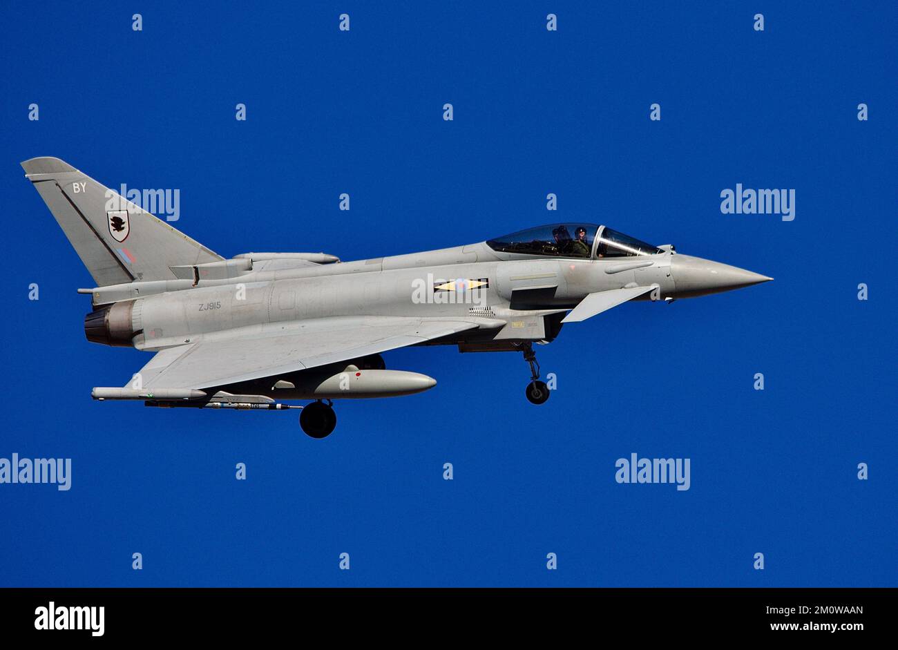 RAF Typoon jet fighter Stock Photo - Alamy