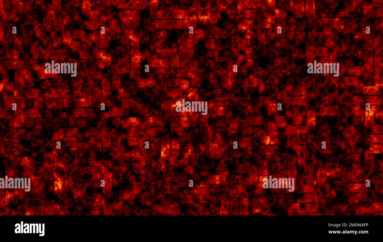 so many red threads squares and shapes connected on abstract background ...