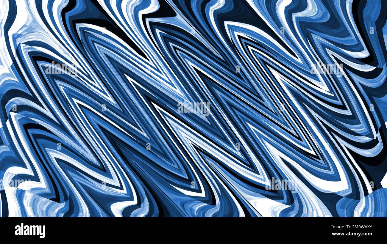 vertical distorted white lines threads on abstract background with 3D ...