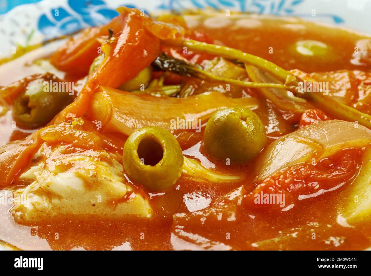 Caldo de Peixe - Fish soup is a common dish in Portugal Stock Photo - Alamy