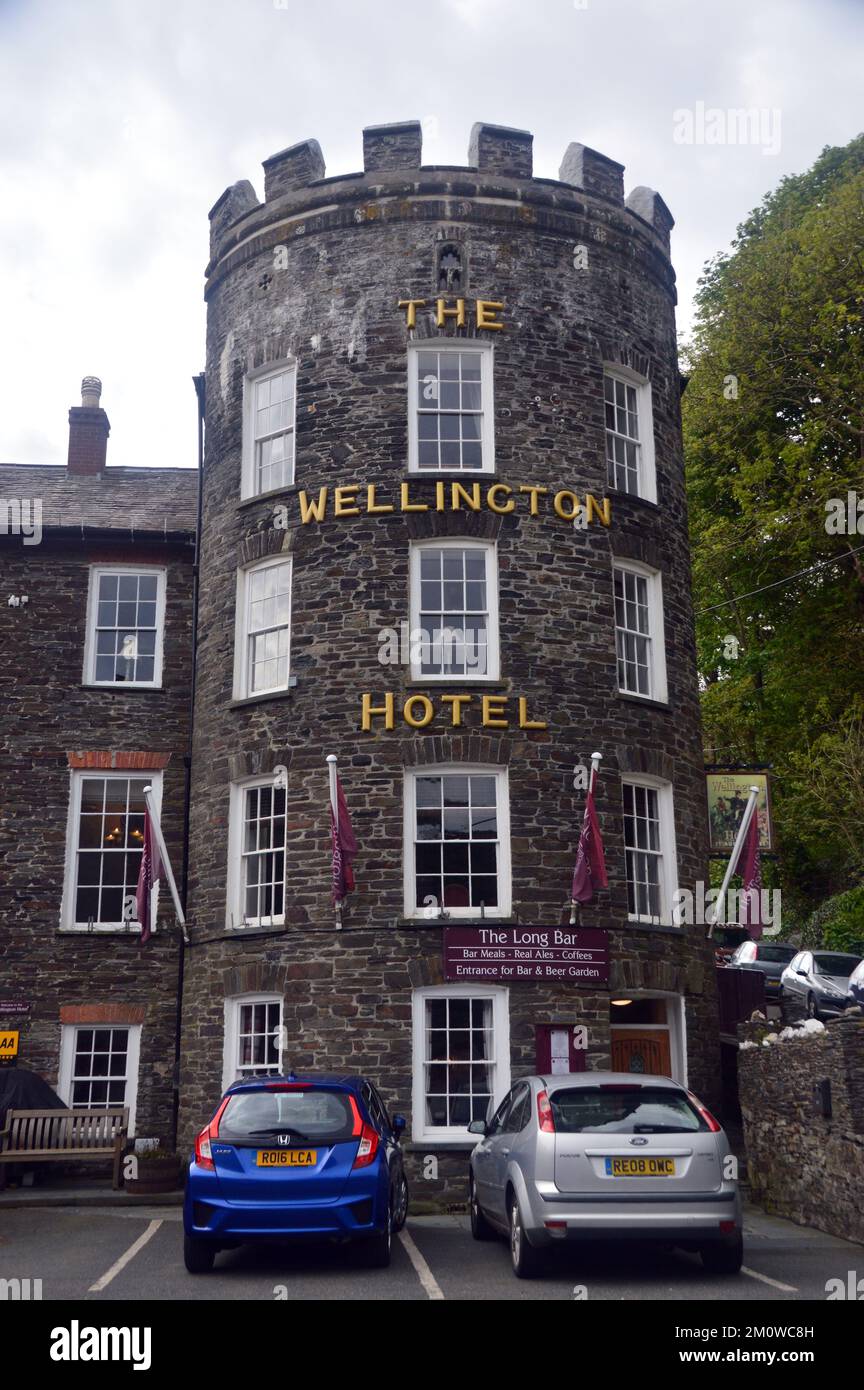 The Turreted Tower on the Wellington Hotel by the Harbour in the ...