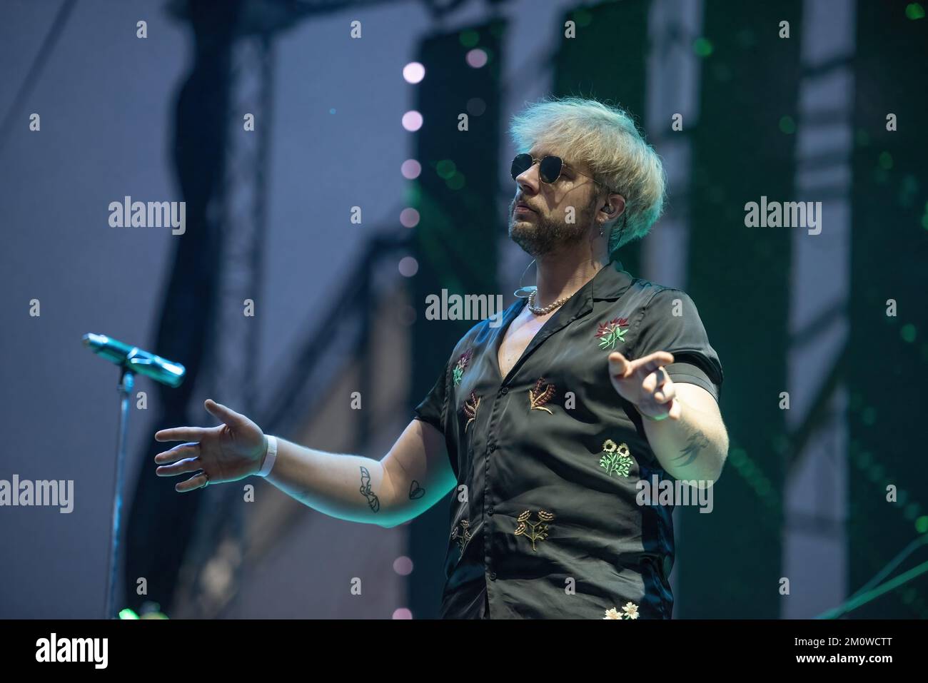 Galati, Romania - September 17, 2022: Artist Radu Osaciuc from Dimitri ...