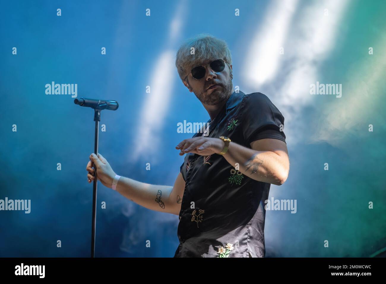 Galati, Romania - September 17, 2022: Artist Radu Osaciuc from Dimitri ...