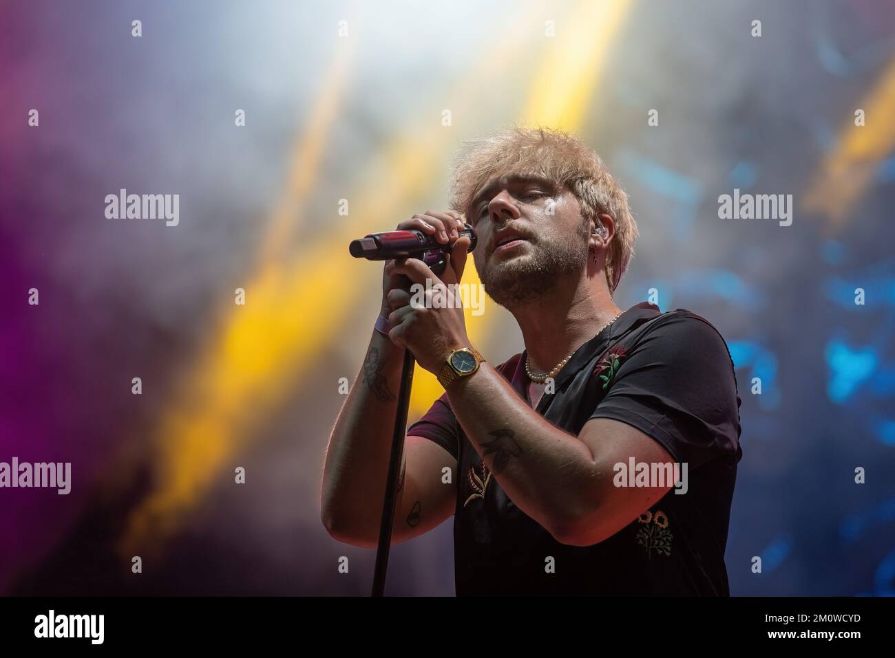 Galati, Romania - September 17, 2022: Artist Radu Osaciuc from Dimitri ...