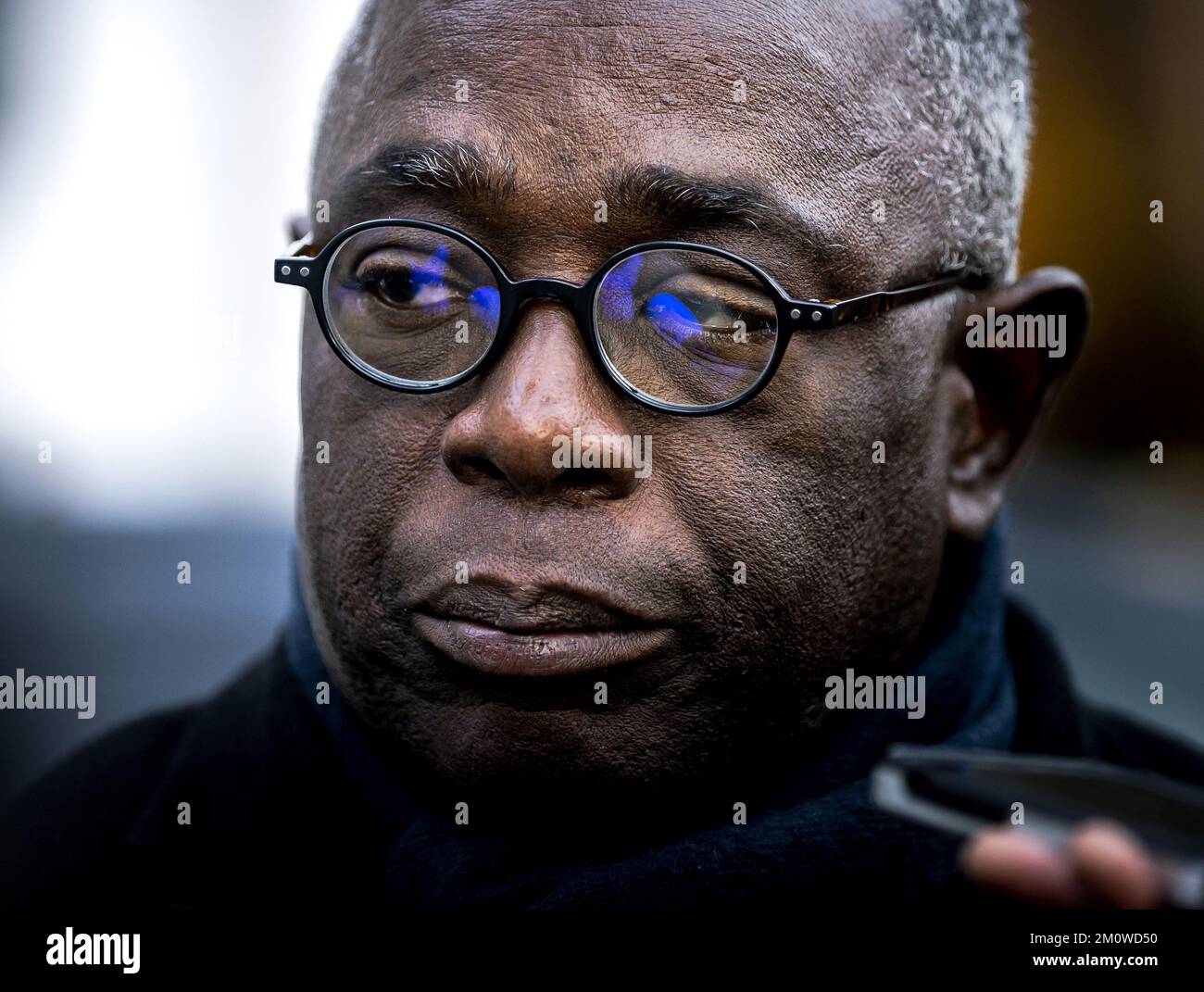 THE HAGUE - Netherlands, 08/12/2022 Johan Roozer (Suriname National ...