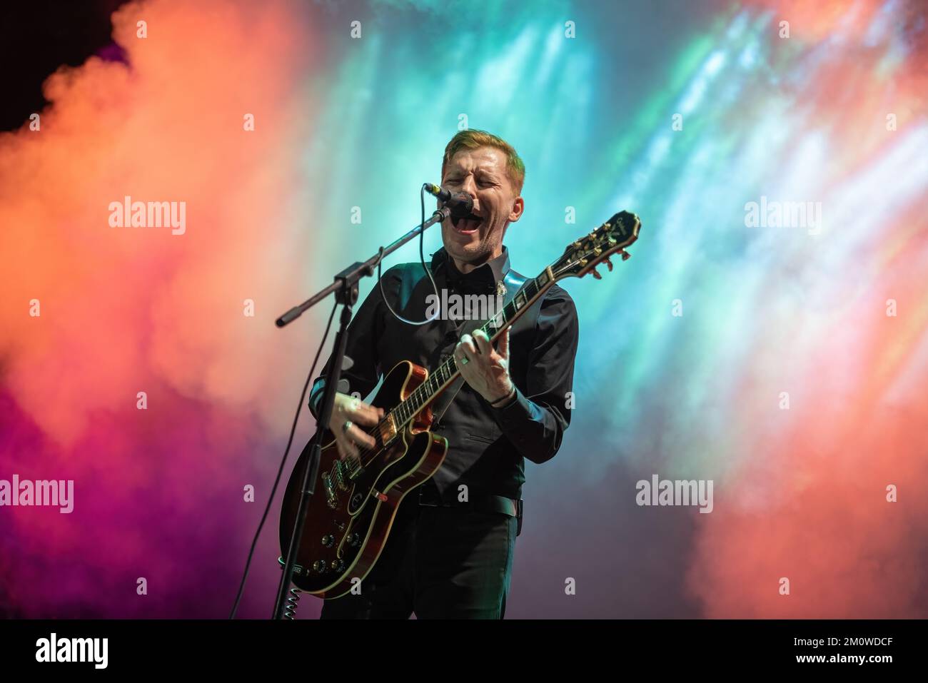 Galati, Romania - September 18, 2022: Artist Doru Trascau from The Mono ...