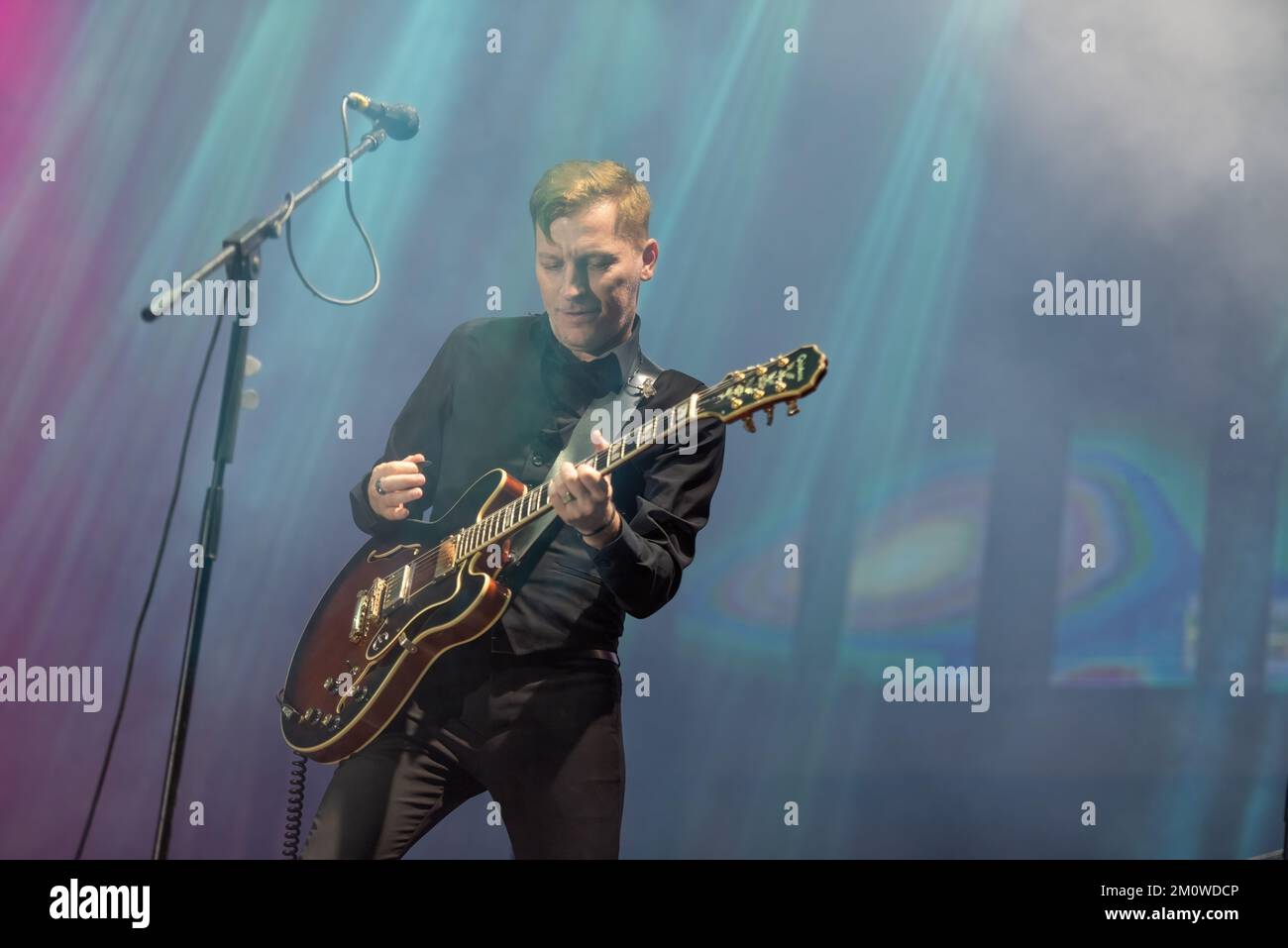 Galati, Romania - September 18, 2022: Artist Doru Trascau from The Mono ...