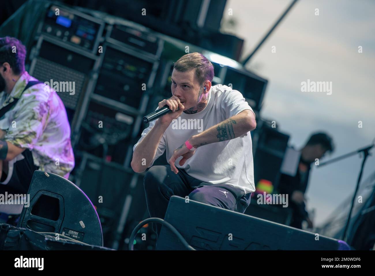 Galati, Romania - September 18, 2022: Artist Radu Iustin Campeanu from ...