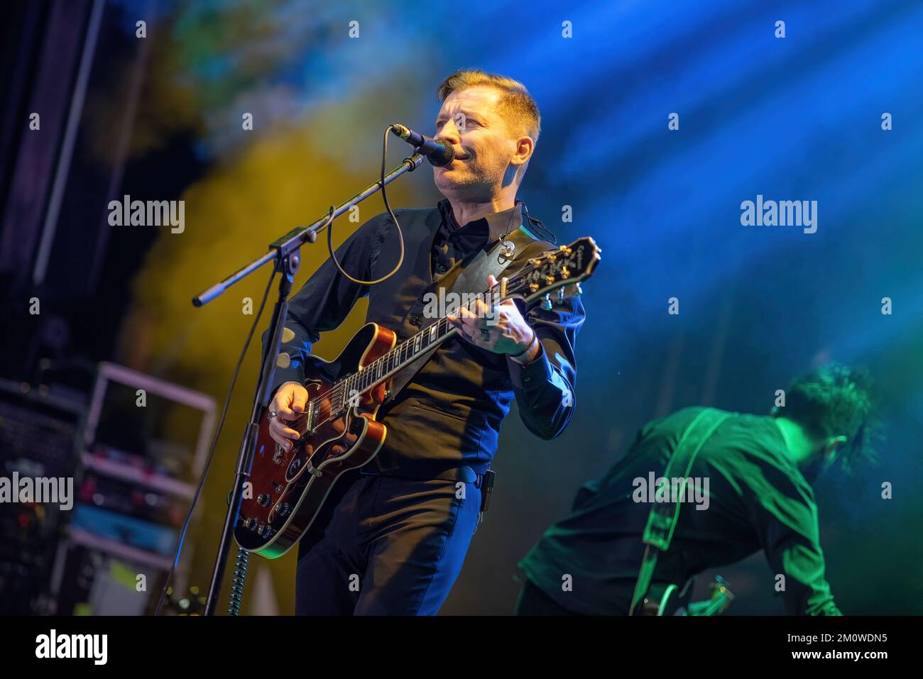 Galati, Romania - September 18, 2022: Artist Doru Trascau from The Mono ...