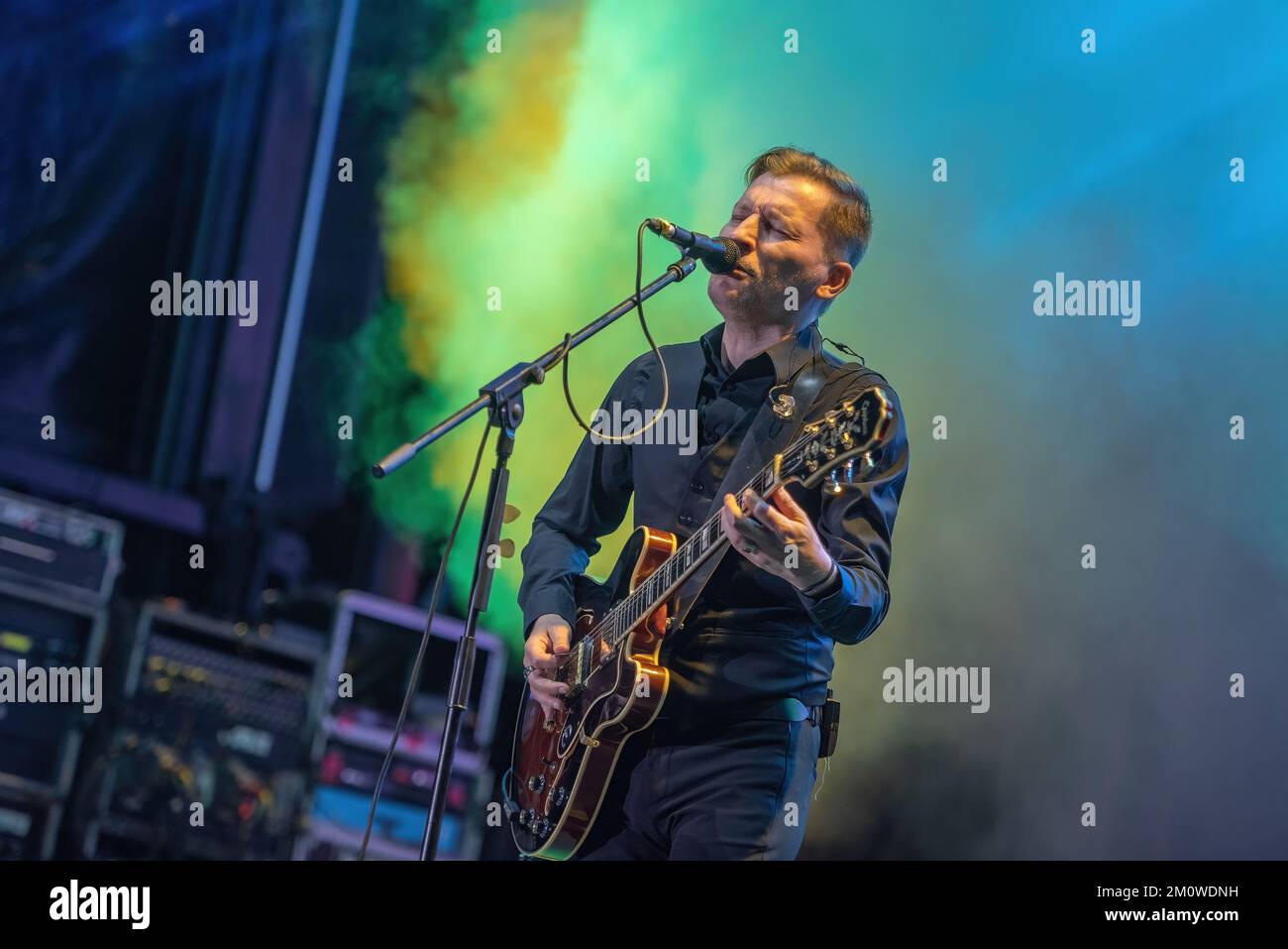 Galati, Romania - September 18, 2022: Artist Doru Trascau from The Mono ...