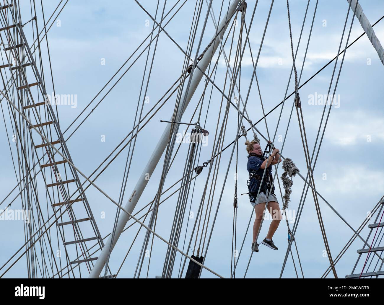 Tenacious tall ship wheelchair hi-res stock photography and images - Alamy
