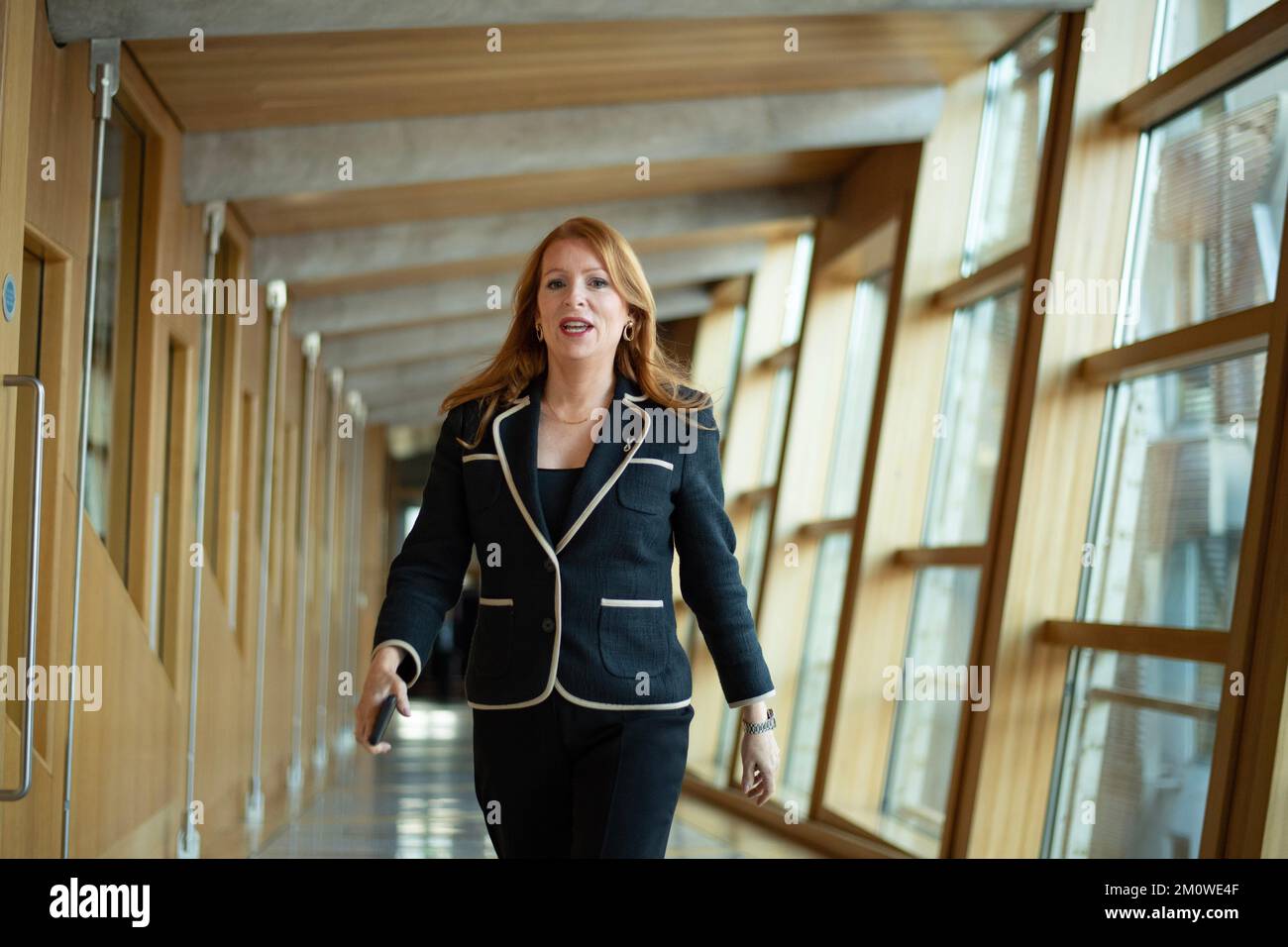 Edinburgh, Scotland, UK. 8th Dec, 2022. PICTURED: Ash Regan MSP ...