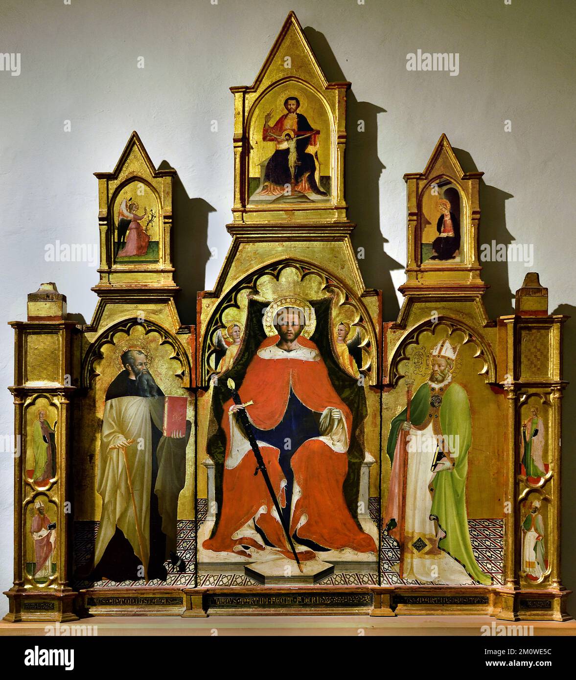 Saint julian enthroned hi-res stock photography and images - Alamy