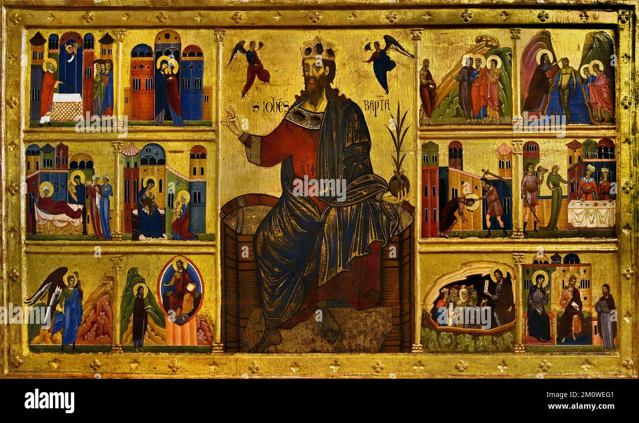Master of the frontal of St John the Baptist, St John the Baptist ...