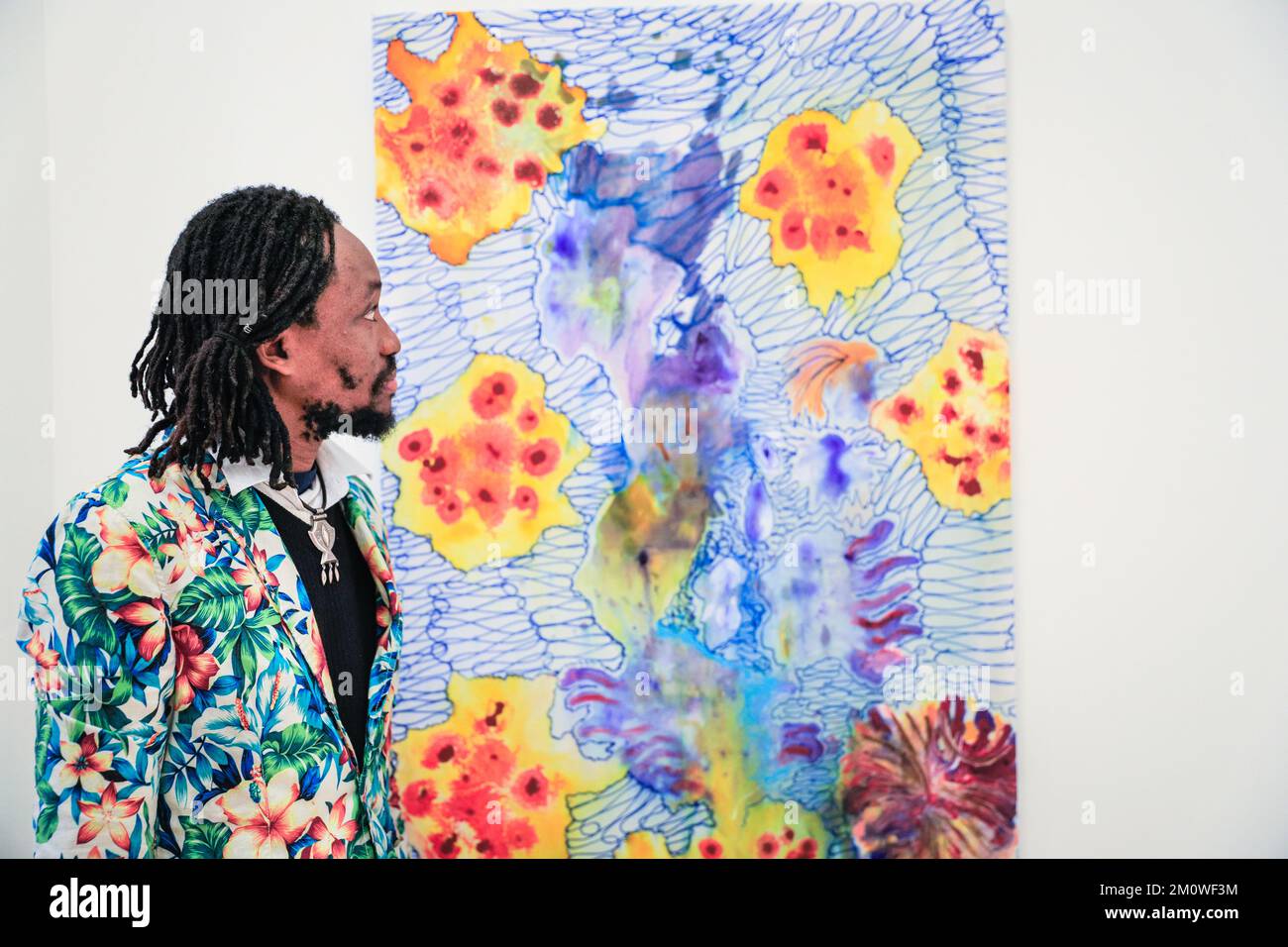 London, UK. 08th Dec, 2022. The artist with Dreaming is Still Allowed ...