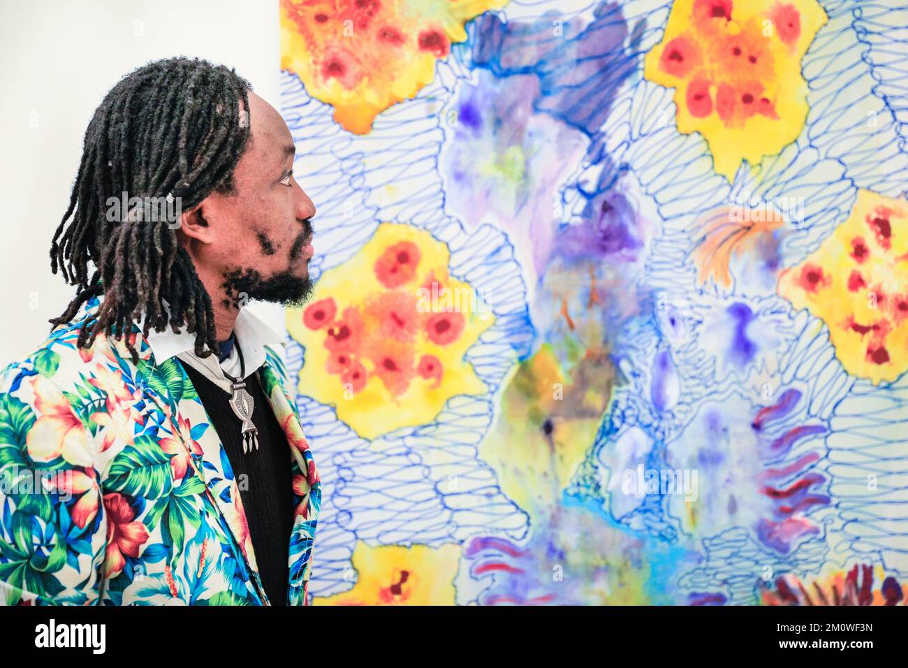 London, UK. 08th Dec, 2022. The artist with Dreaming is Still Allowed ...