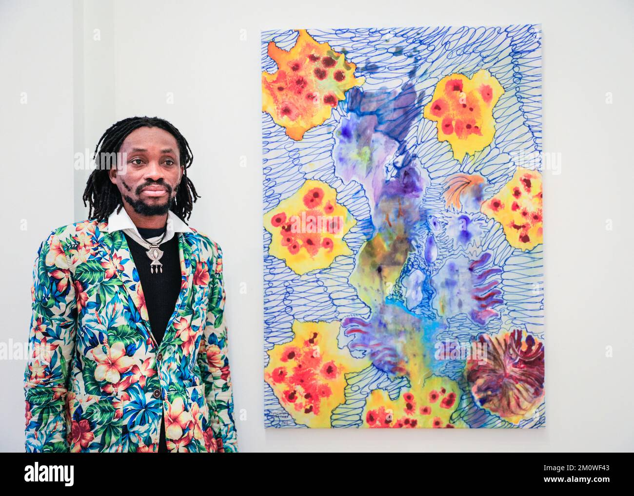 London, UK. 08th Dec, 2022. The artist with Dreaming is Still Allowed ...