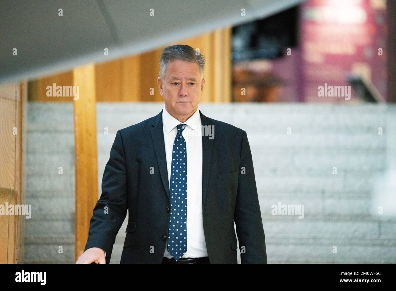 Edinburgh, Scotland, UK. 8th Dec, 2022. PICTURED: Keith Brown MSP ...
