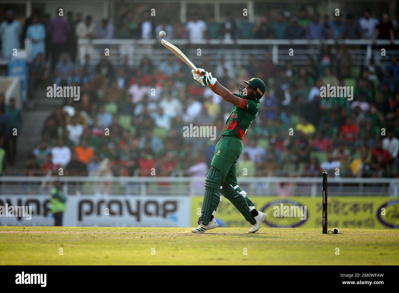Mahmudullah during Bangladesh-India 2nd One Day International match at ...