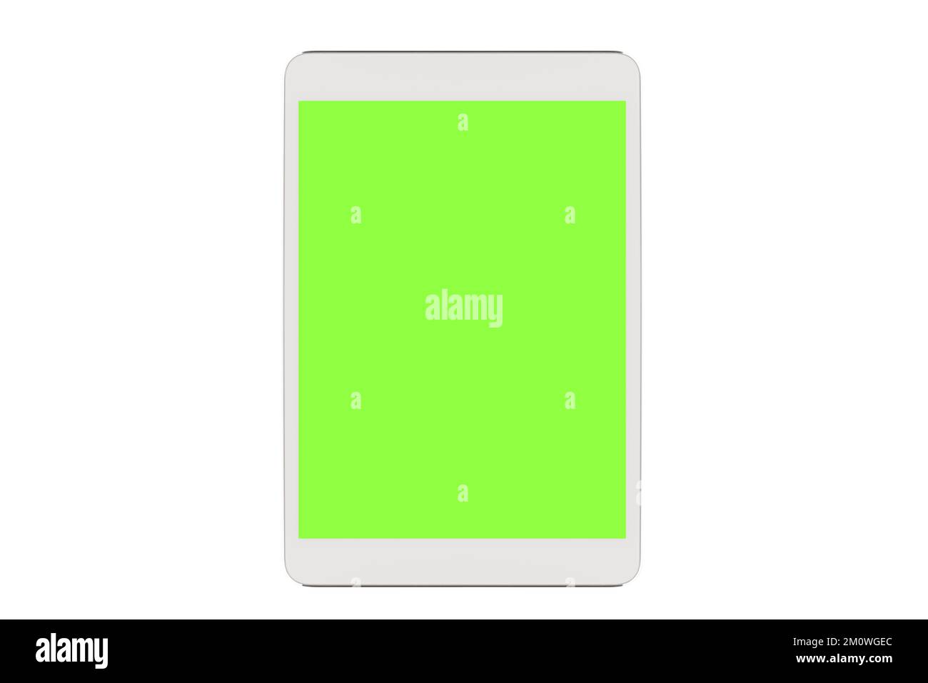 Digital Tablet isolated Mockup white background, New Modern Black ...