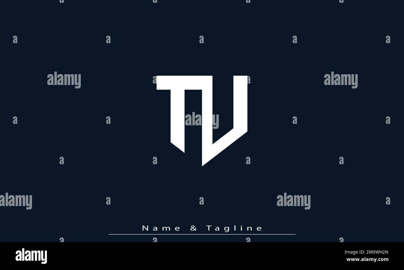 Alphabet letters Initials Monogram logo TU , UT Stock Vector Image ...