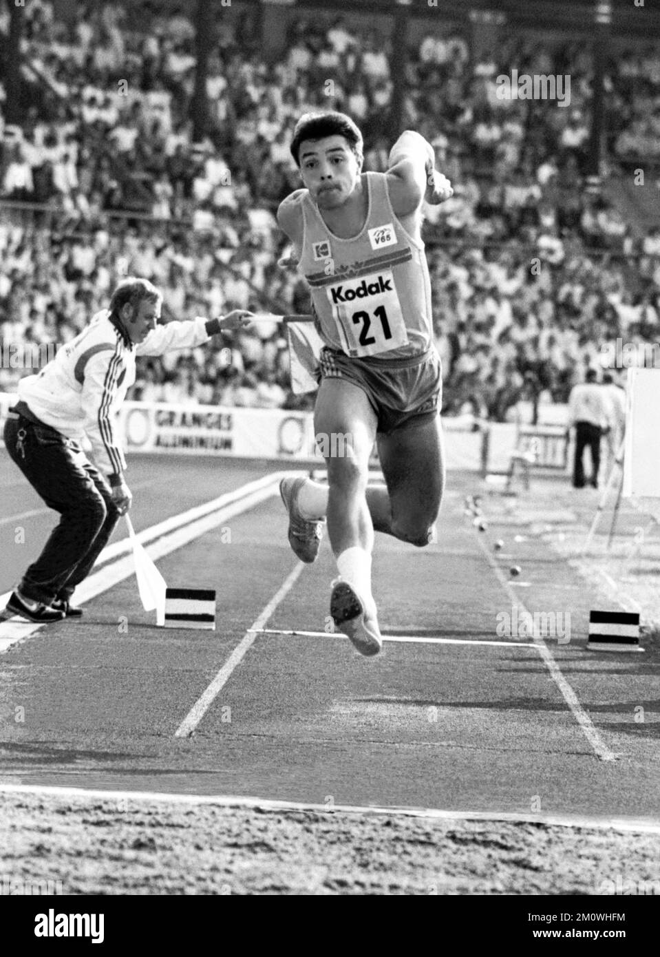 SWEDEN-FINLAND National fight at Stockholm Stadium 1987-09-30 Swedens ...