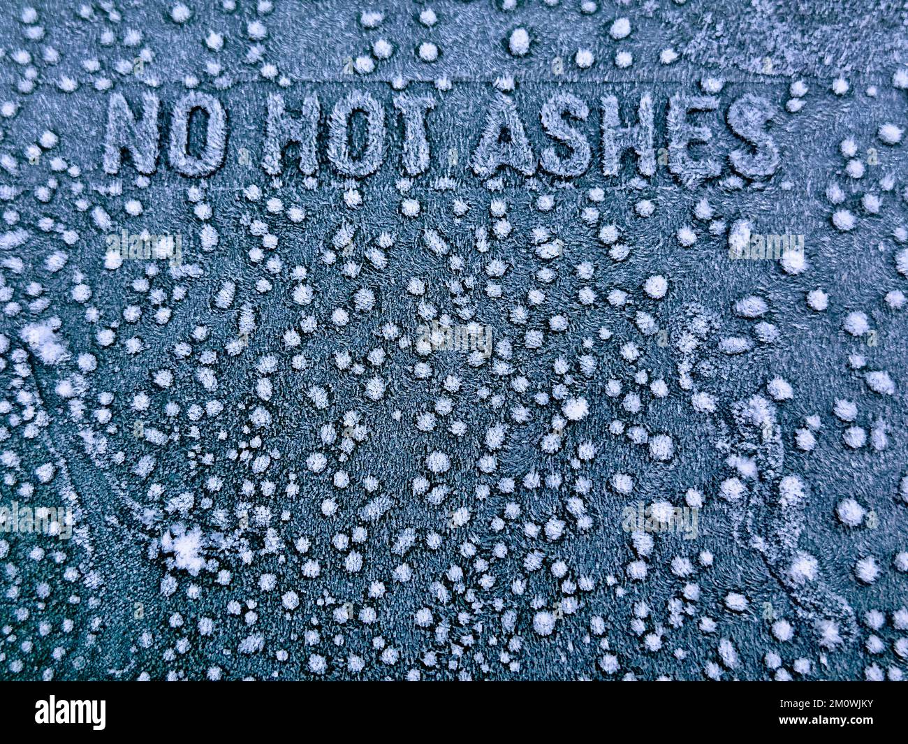 No HOT Ashes Stock Photo - Alamy
