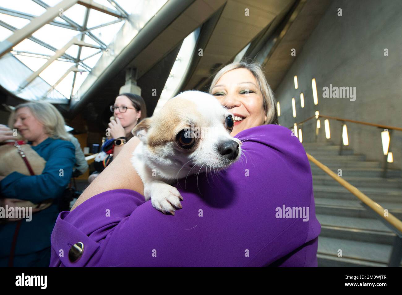 Edinburgh, Scotland, UK. 8th Dec, 2022. PICTURED: Kaukab Stewart MSP ...