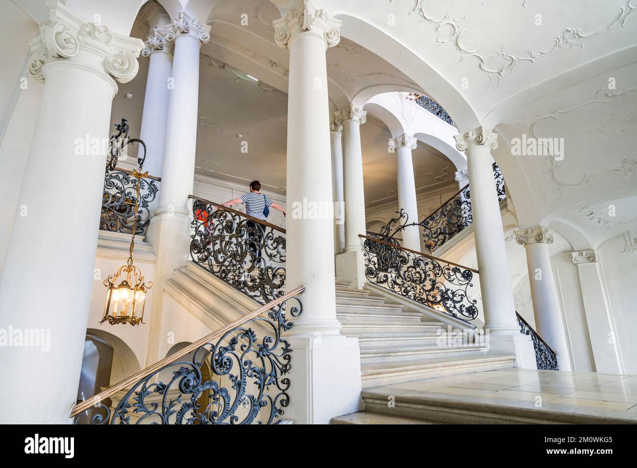 Prunk treppenhaus hi-res stock photography and images - Alamy