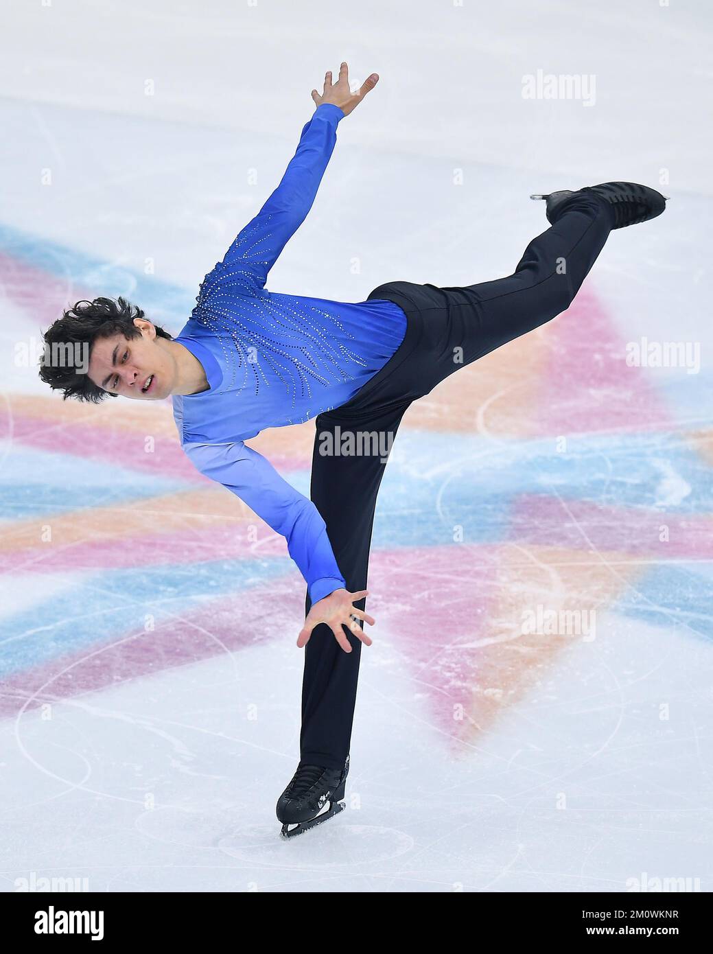 December 8, 2022, TURIN, Italia: Nikolaj Memola of Italy in action ...